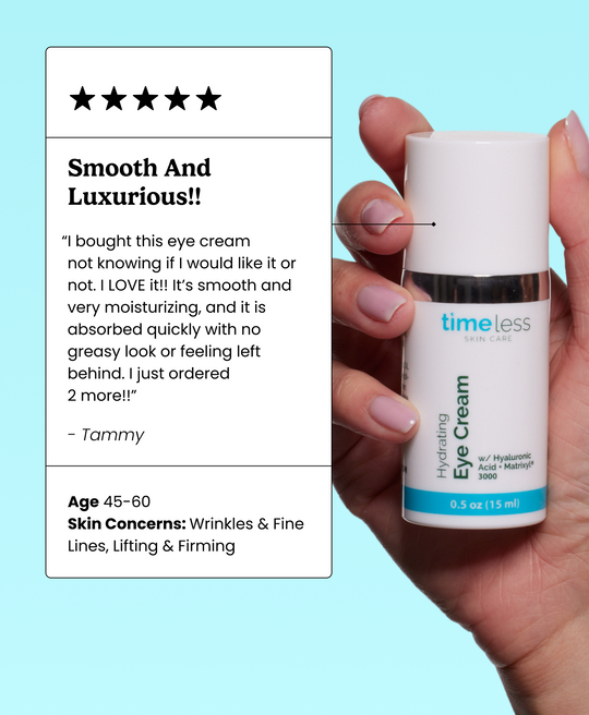 Hydrating Eye Cream with Matrixyl®️ 3000 | Timeless Skin Care